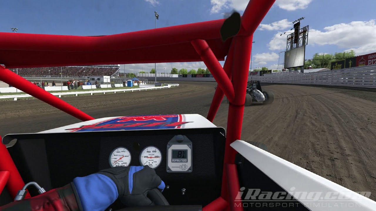 Iracing Usac 410 Sprint Car Youtube