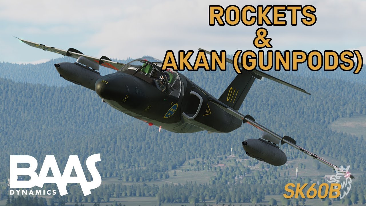 DCS SK60: Rockets & AKAN - YouTube