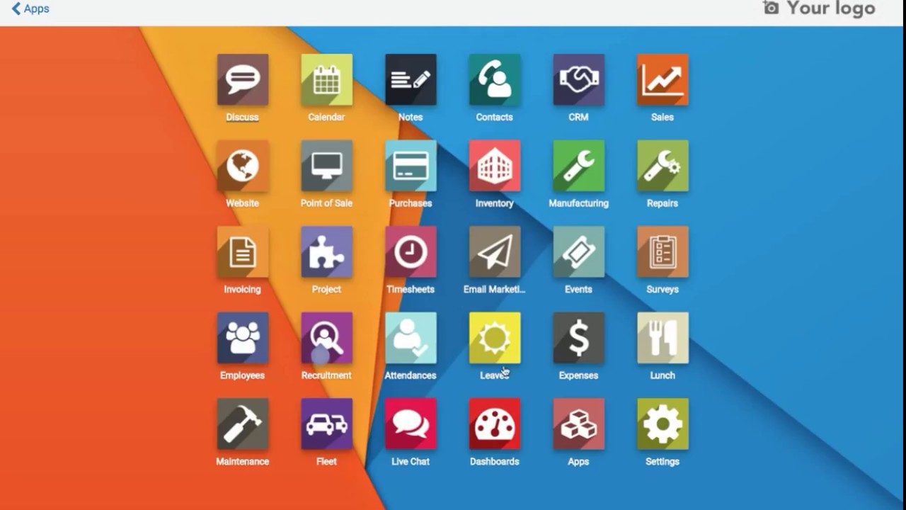 Odoo 11 Community Backend Theme - YouTube