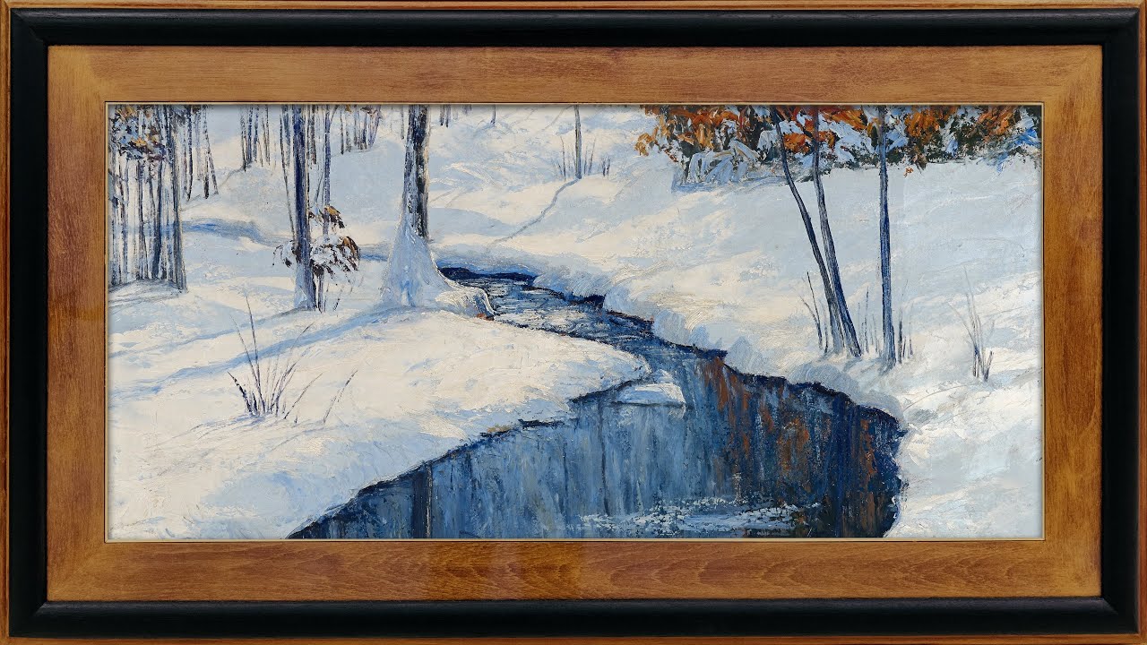 WINTER WONDERLAND | 4K Framed Art Screensaver | 1 artwork - 4 hours ...