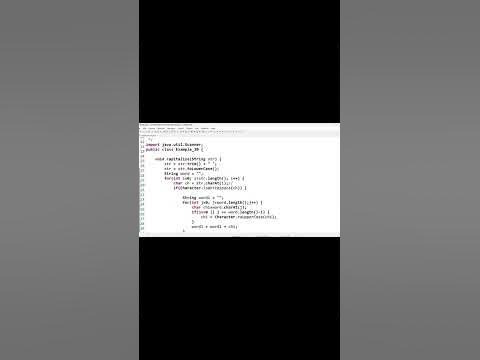 Capitalize the first and last character of each word in a string - YouTube
