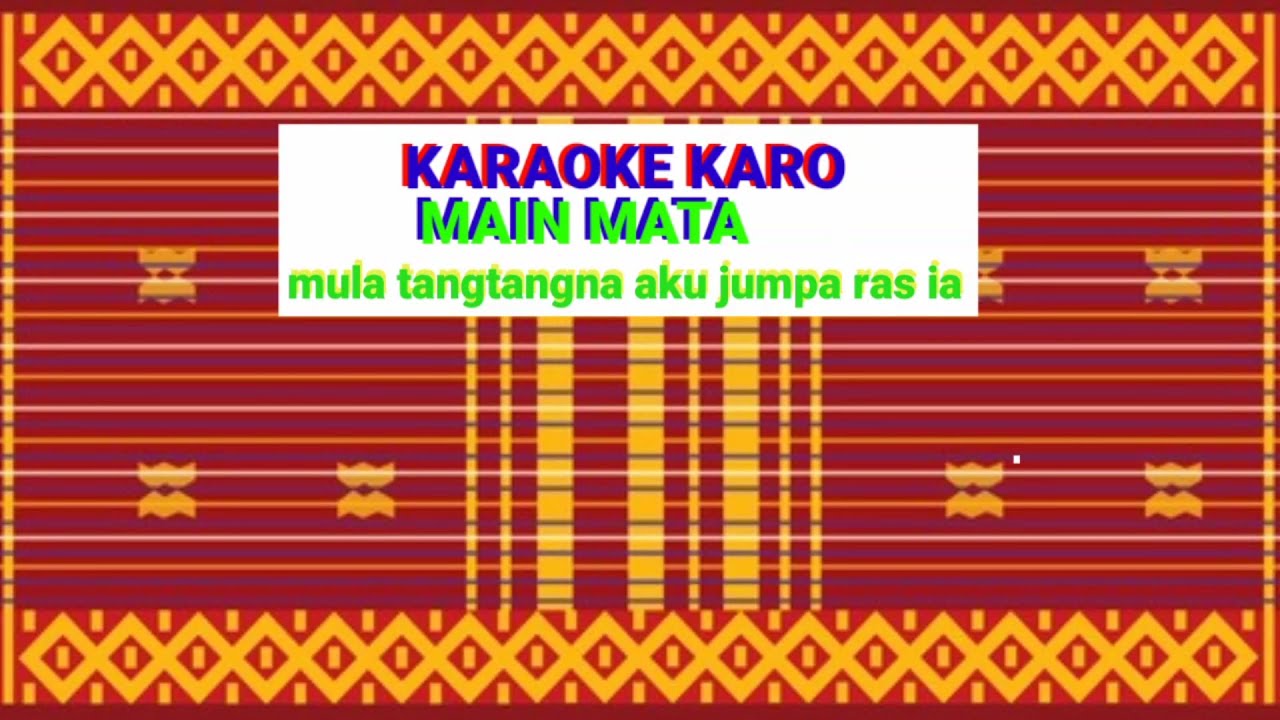 KARAOKE KARO || MAIN MATA - YouTube