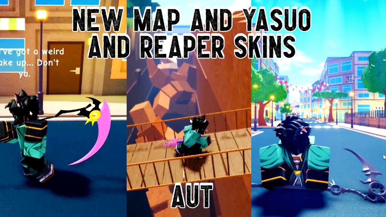 [AUT] NEW MAP AND REAPER AND YASUO SKINS SNEAKPEEK - YouTube