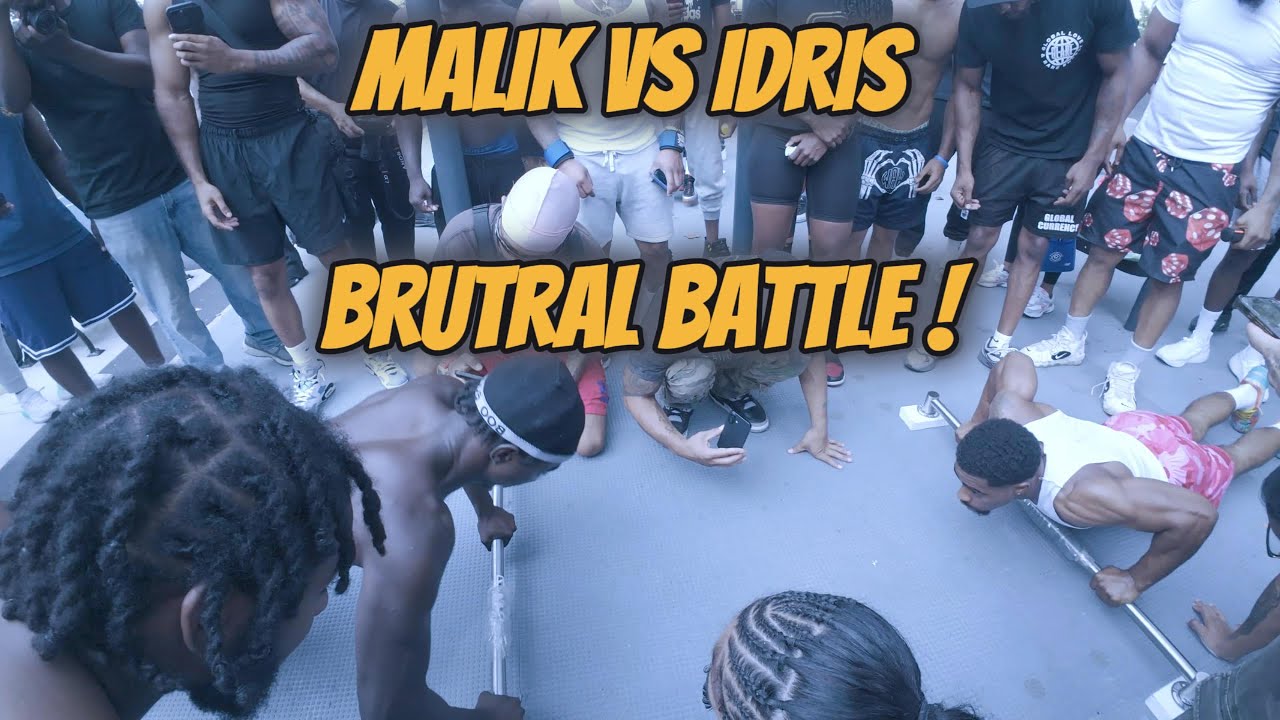 Malik vs Idris Brutal Battle | Navy Seal Burpees, Muscle Ups & Strength ...