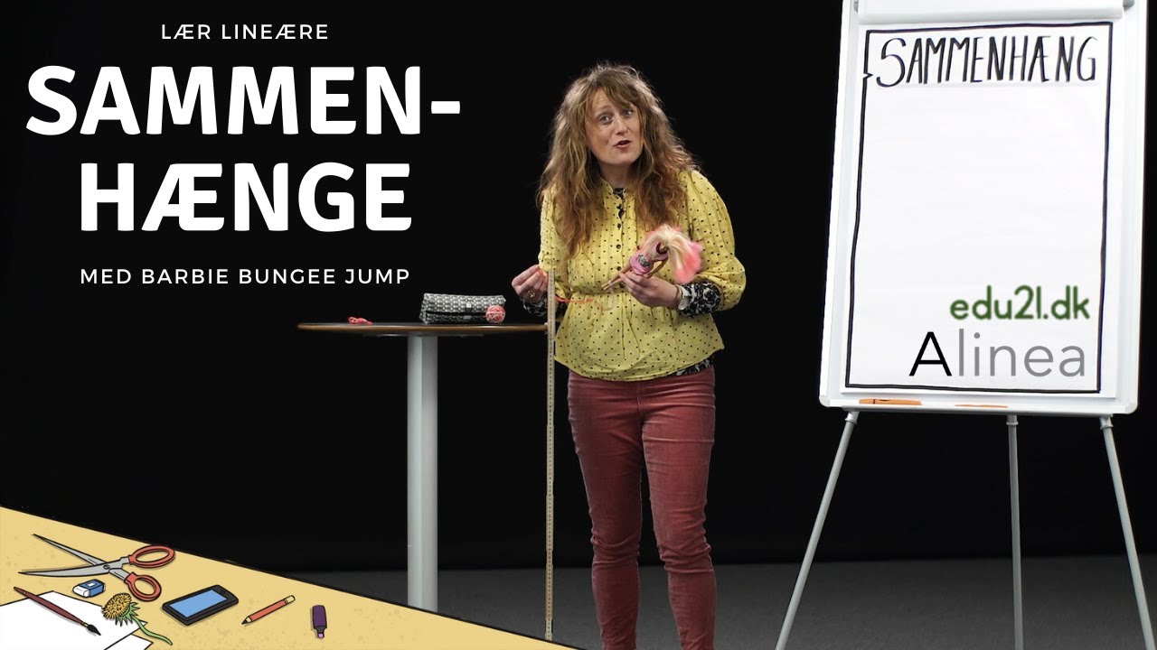 Matematiske sammenhænge med Barbie bungee jump - YouTube