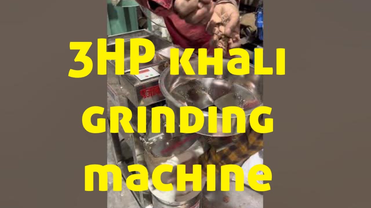 Stainless steel domestic khali grinding machine 📲☎️📞 +91 93402 60259 ...