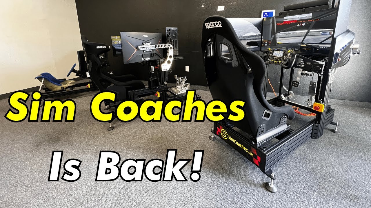 4 Months Later: Sim Coaches' Spectacular New Home for Sim Racers! - YouTube