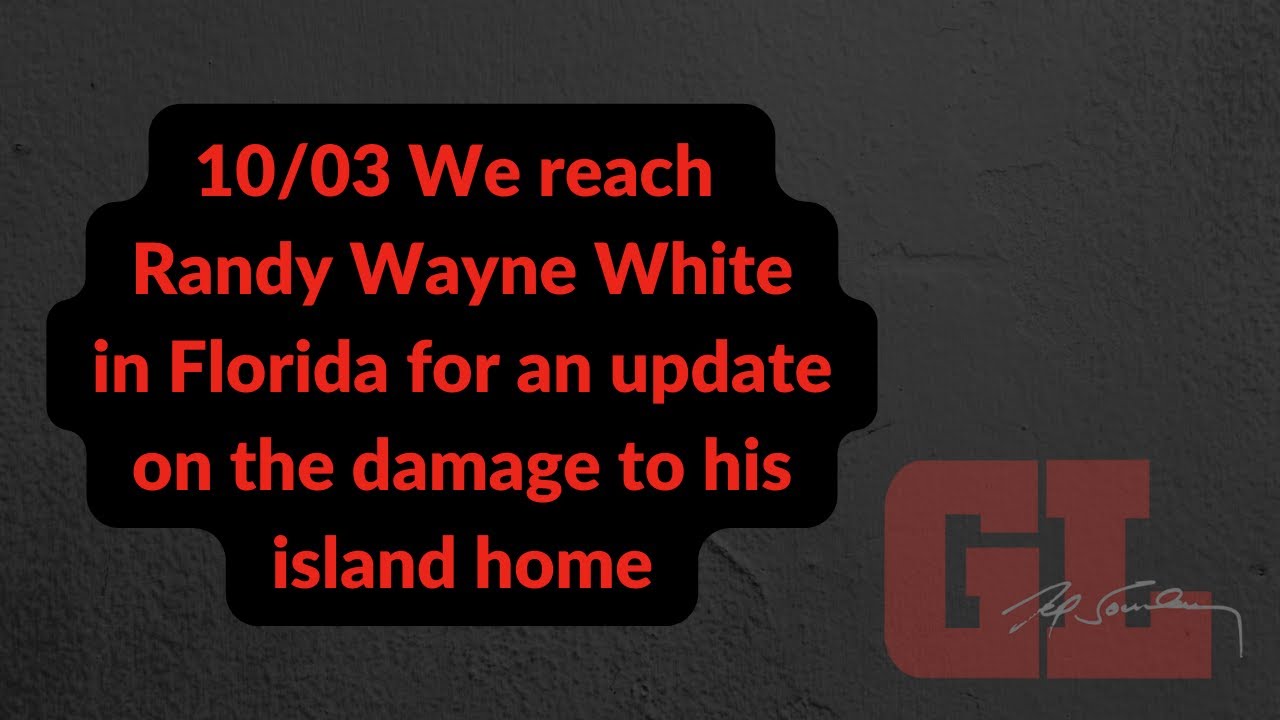 We reach Randy Wayne White in Florida for an update - YouTube
