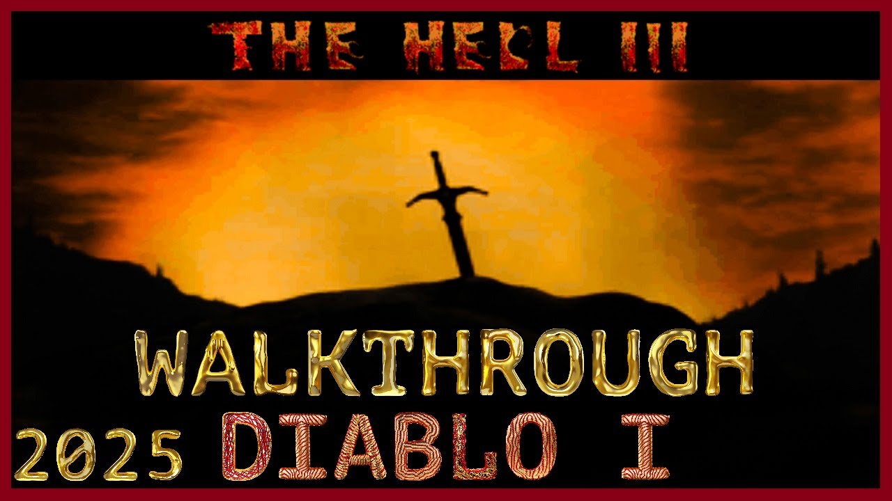 Diablo 1 [2025] - The Hell 3 - Full Game Walkthrough - Part 2 - YouTube