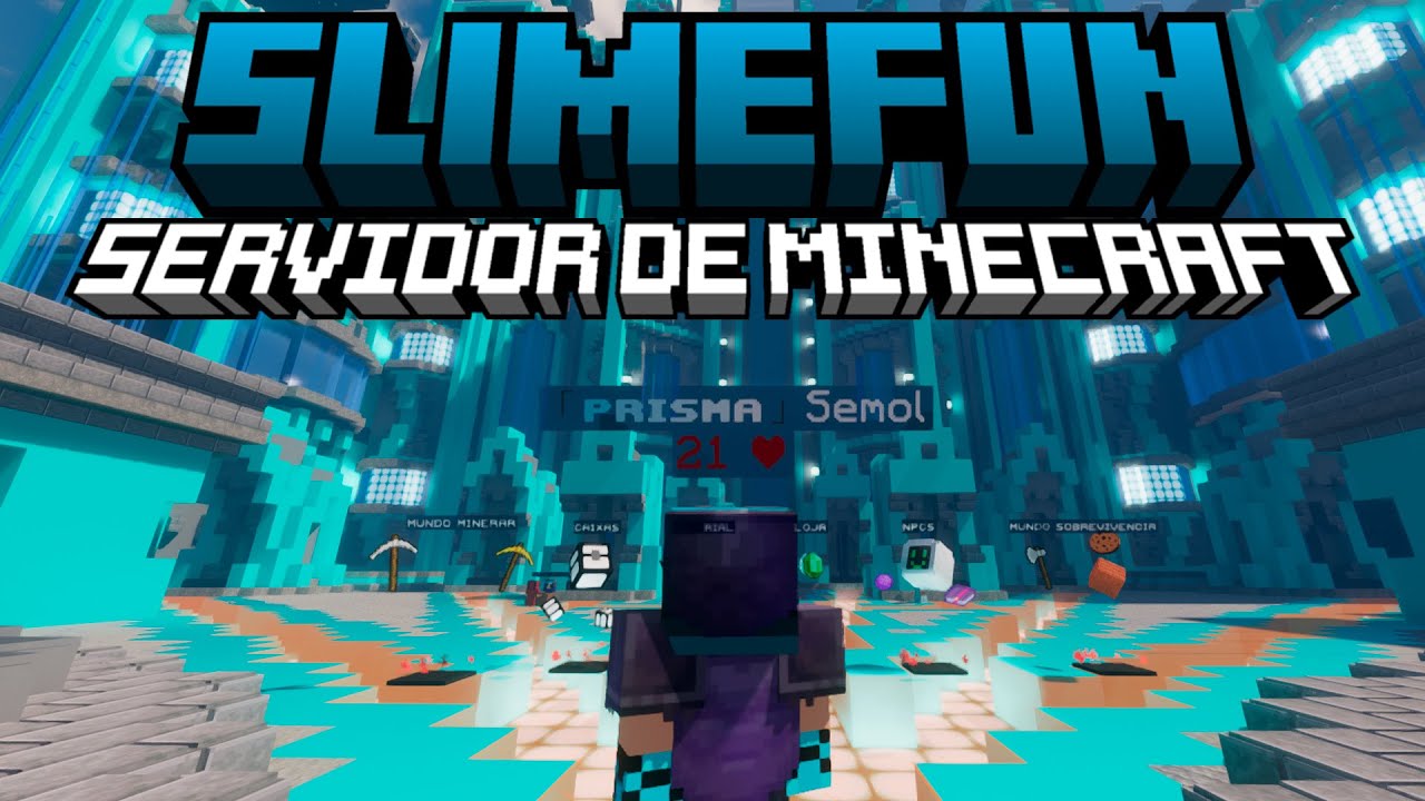NOVO SERVIDOR DE SLIMEFUN PARA JAVA E BEDROCK 1.21! - Servidor da SourceMC 1.21 - YouTube
