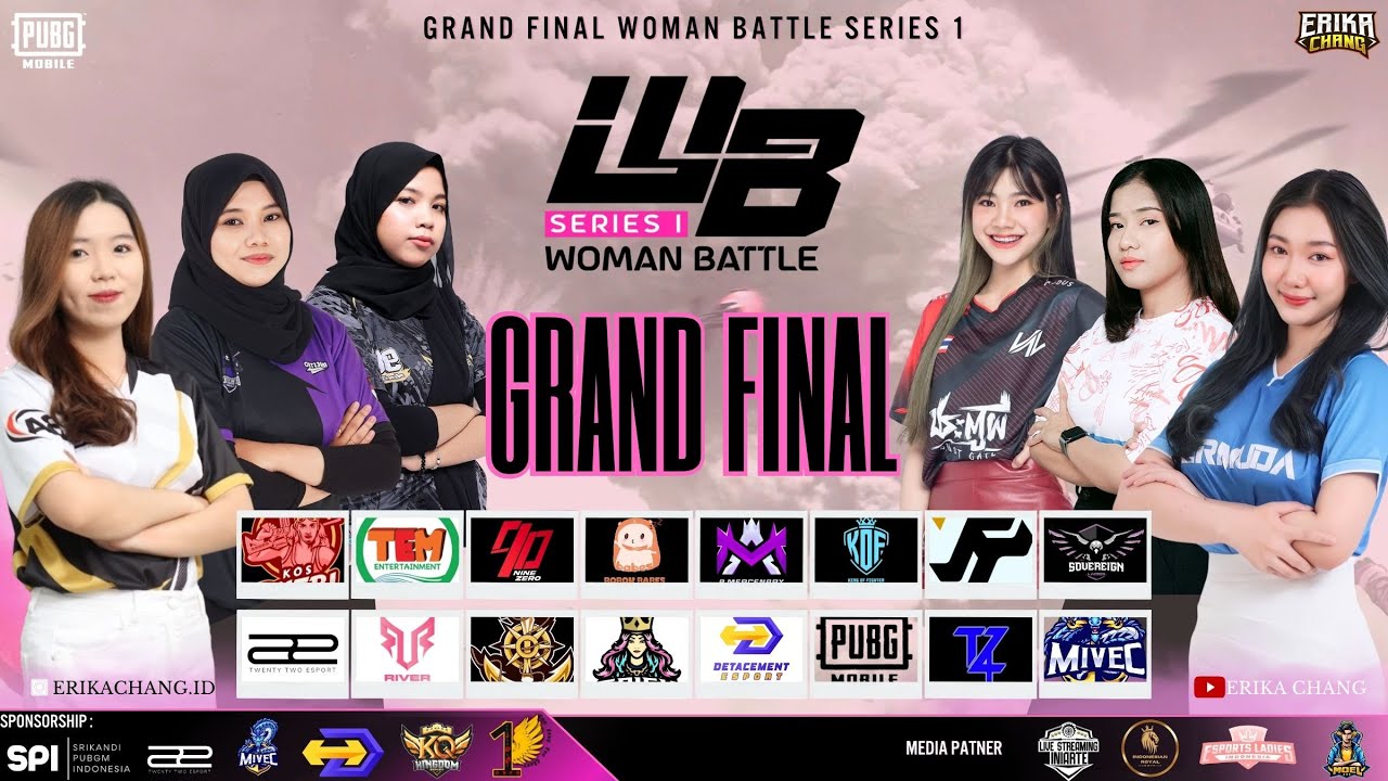 LIVE NOW GRAND FINAL WOMAN BATTLE SERIES 1 - PUBG MOBILE - YouTube