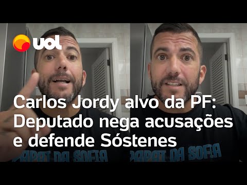 Carlos Jordy alvo da PF: Deputado nega acusações e defende Sóstenes: 'Busca e apreensão covarde'