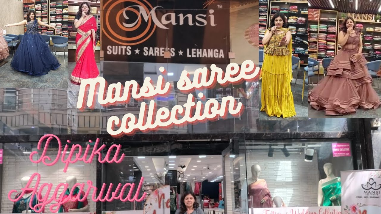Mansi Saree Collection - YouTube