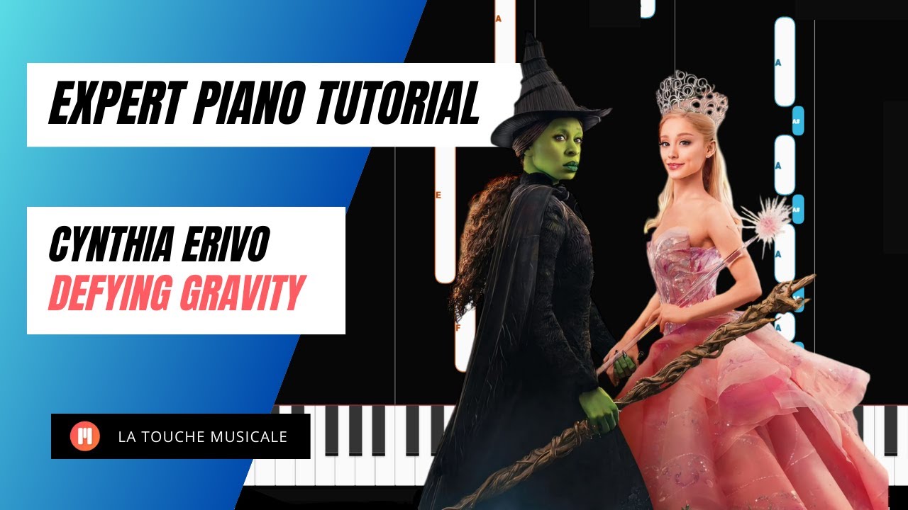 Defying Gravity - Cynthia Erivo - EXPERT Piano Tutorial Chords - Chordify