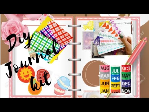 How to make Journal Set | DIY Journal Set | Handmade Journal Kit | How ...