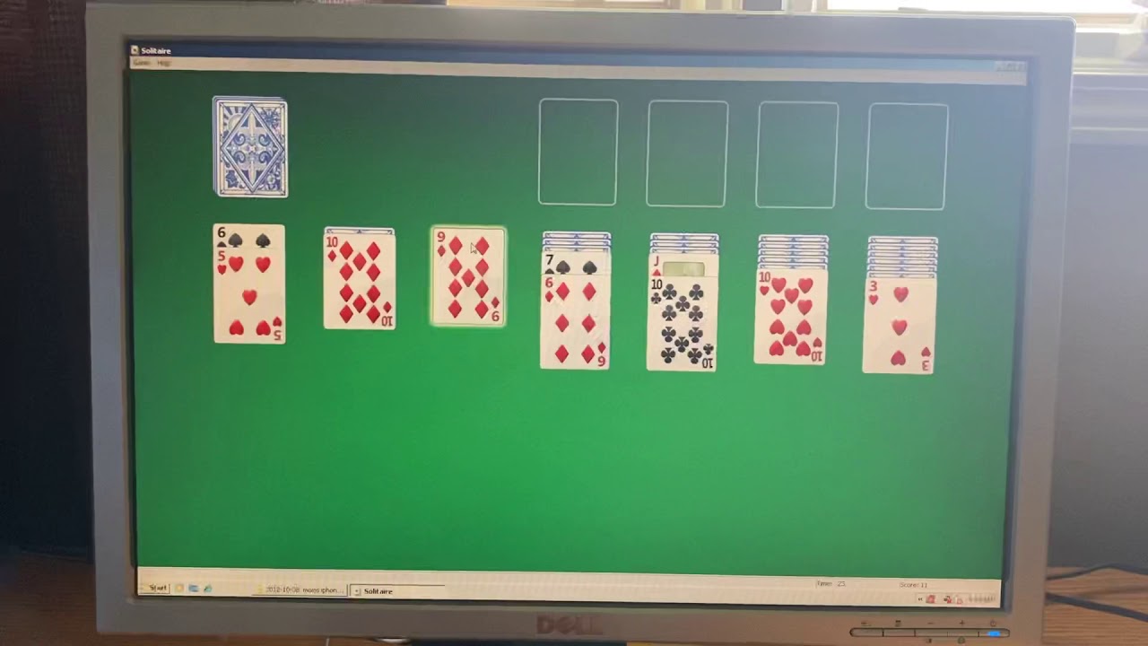 Windows vista system with working solitaire - YouTube