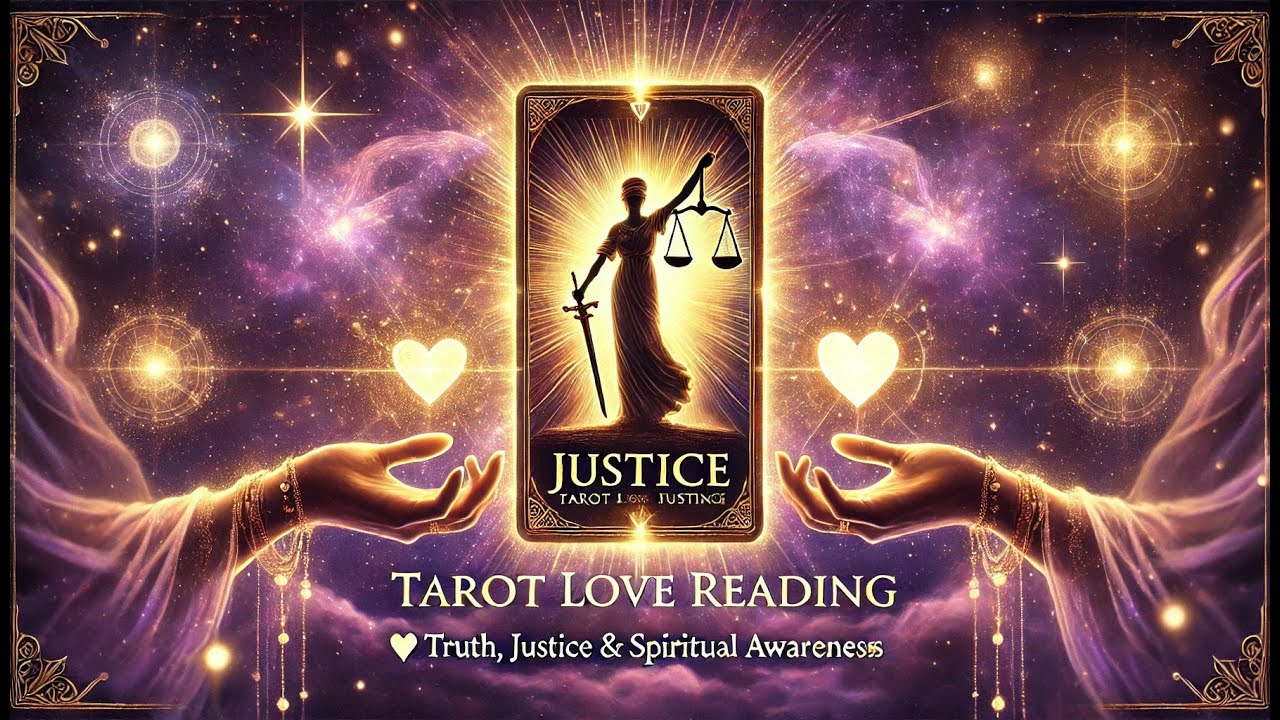 Tarot Love Reading~Truth,Justice & Spiritual Awareness💜 😘 - YouTube