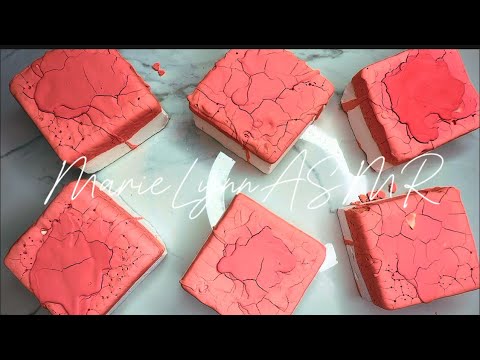 Unpolished baby powder pasted blocks• GYMCHALK• ASMR - YouTube