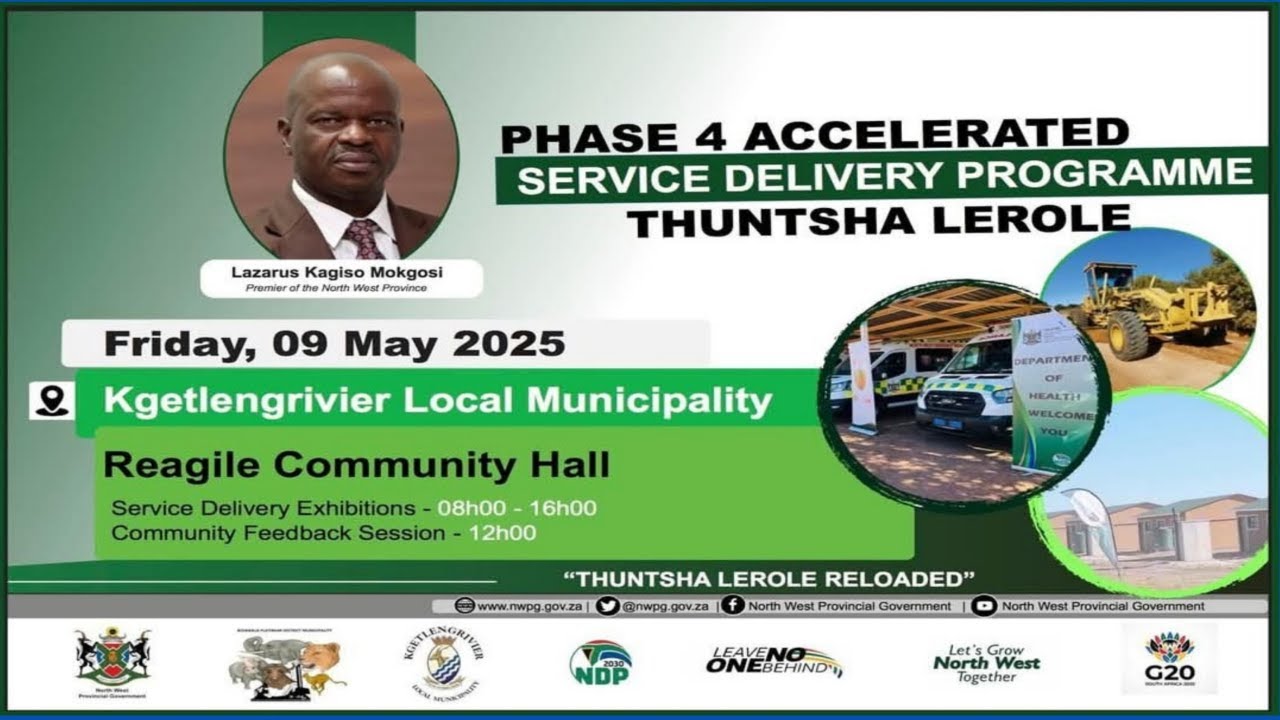 KgetlengRivier LM Phase 4 Thuntsha Lerole Reloaded Community Feed-back ...