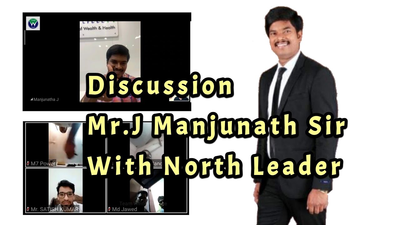 Discussion J Manjunath Sir With North Leader's|High Motivation 🔥⚡⚡ ...