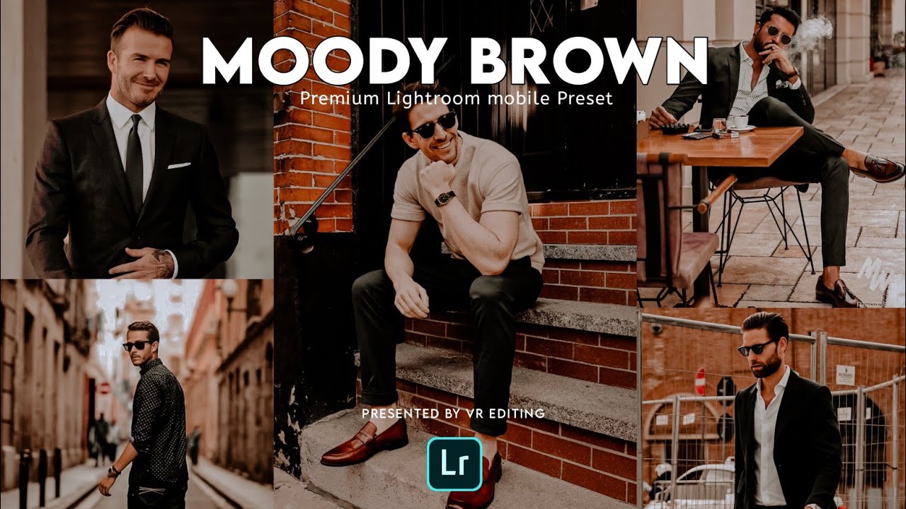 MOODY BROWN Lightroom Mobile Preset | How to edit Moody brown Lightroom ...