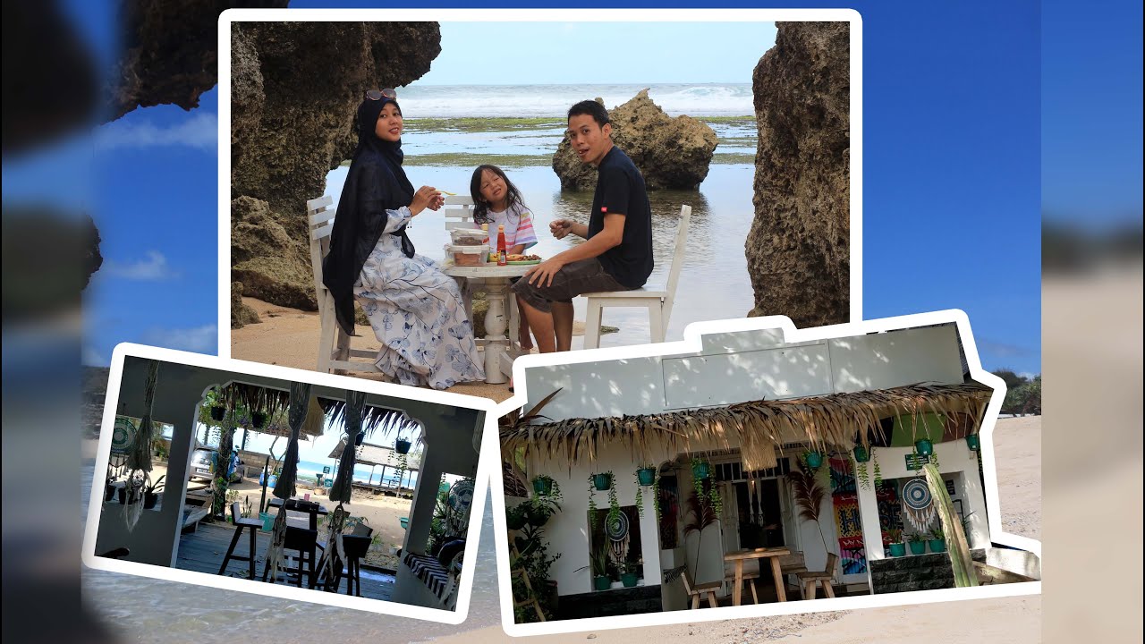 BUKA PINTU LANGSUNG KE PANTAI !! dan Sarapan di SUNDAK BEACH HOUSE - YouTube