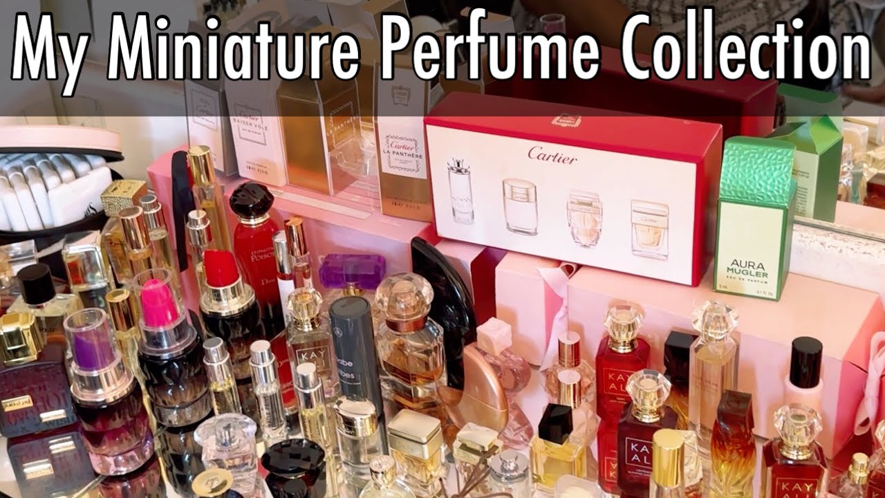 My Miniature Perfume Collection | The Life Of A FragHead - YouTube