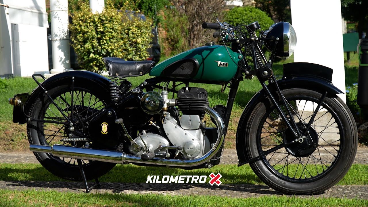 BSA M20 1947⚡500 cc⚡By KM X - YouTube