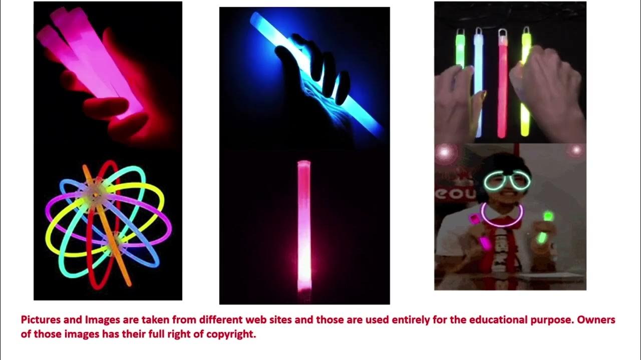 Chemistry behind glow sticks-Mechanism - YouTube