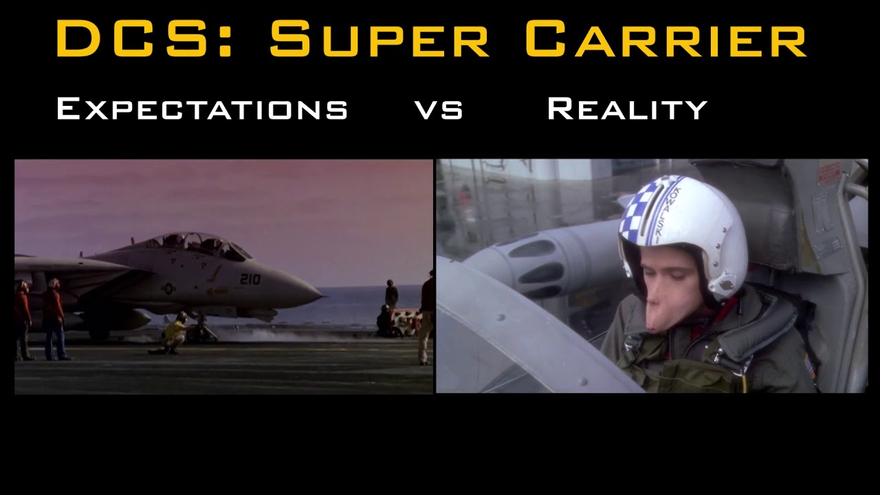 DCS: Super Carrier- Expectations vs Reality - YouTube
