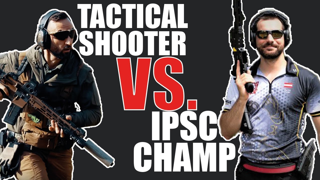 Tactical Shooter vs. IPSC Champ - wer schießt besser? (short version ...