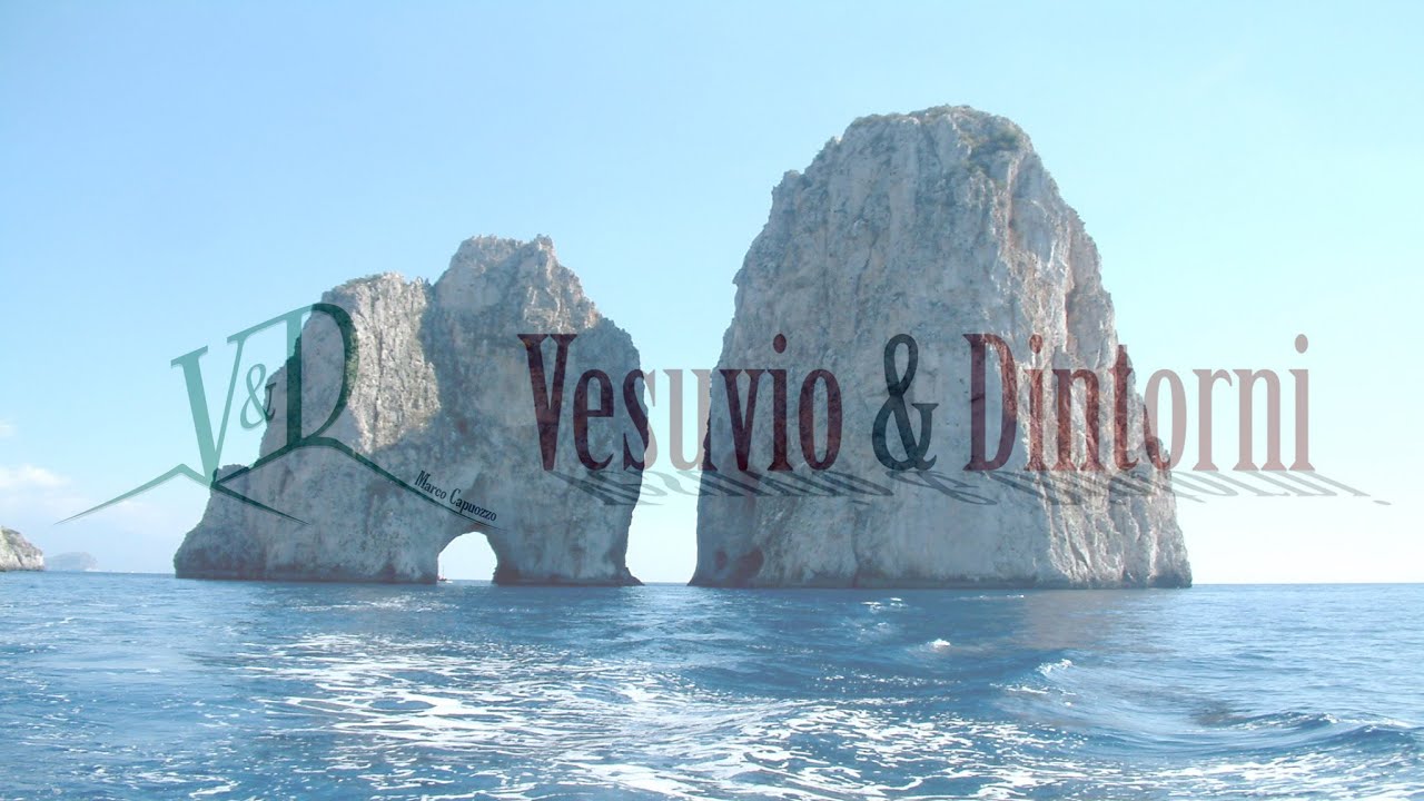 Capri vista dal Vesuvio - YouTube