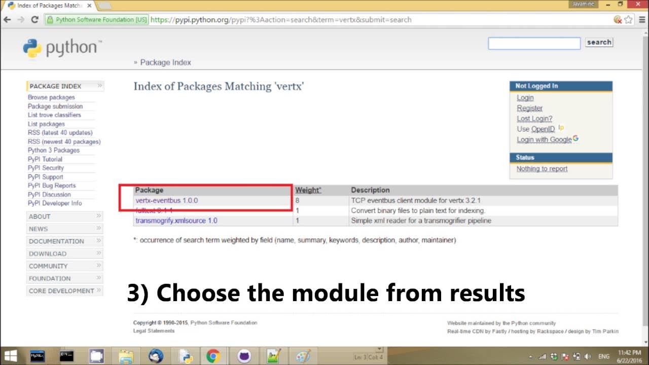 Install python modules in 7 steps - YouTube