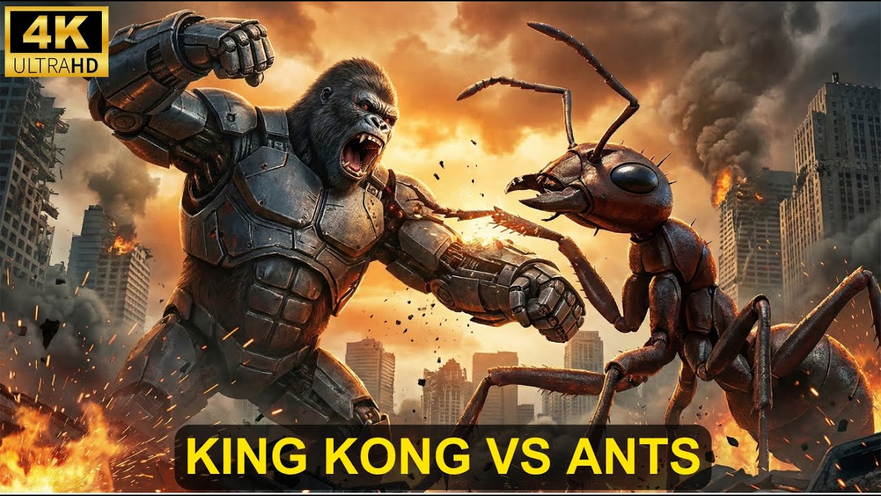 King Kong vs Ant | Robots: The Final Battle! - YouTube