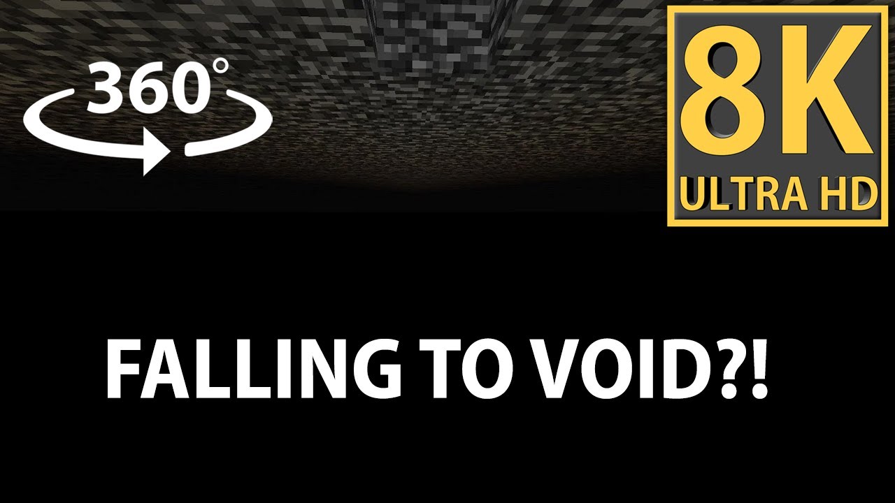 BREATHTAKING Ultimate Shaders slow fall to The VOID?! — 8K UHD 60fps VR 360° FALL TO THE VOID ...