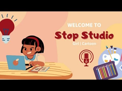 Girl Cartoon | Stop Motion Animation | Stop Studio - YouTube