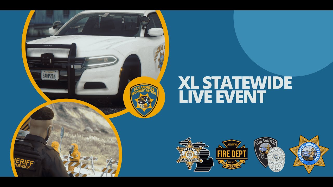First XL Patrol | SAHP Statewide Event | Blue Country Roleplay - YouTube