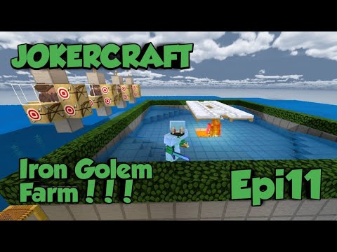 JOKERCRAFT | Iron Golem Farm!! | (Filipino) Survival Let's Play | Epi11 ...