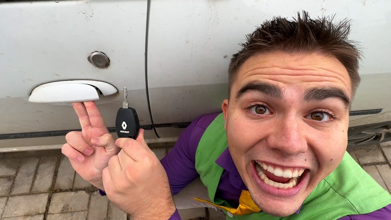 Thief Mr Joe Drove Audi out of Garage and Blocked Road VS Brother Mr ...