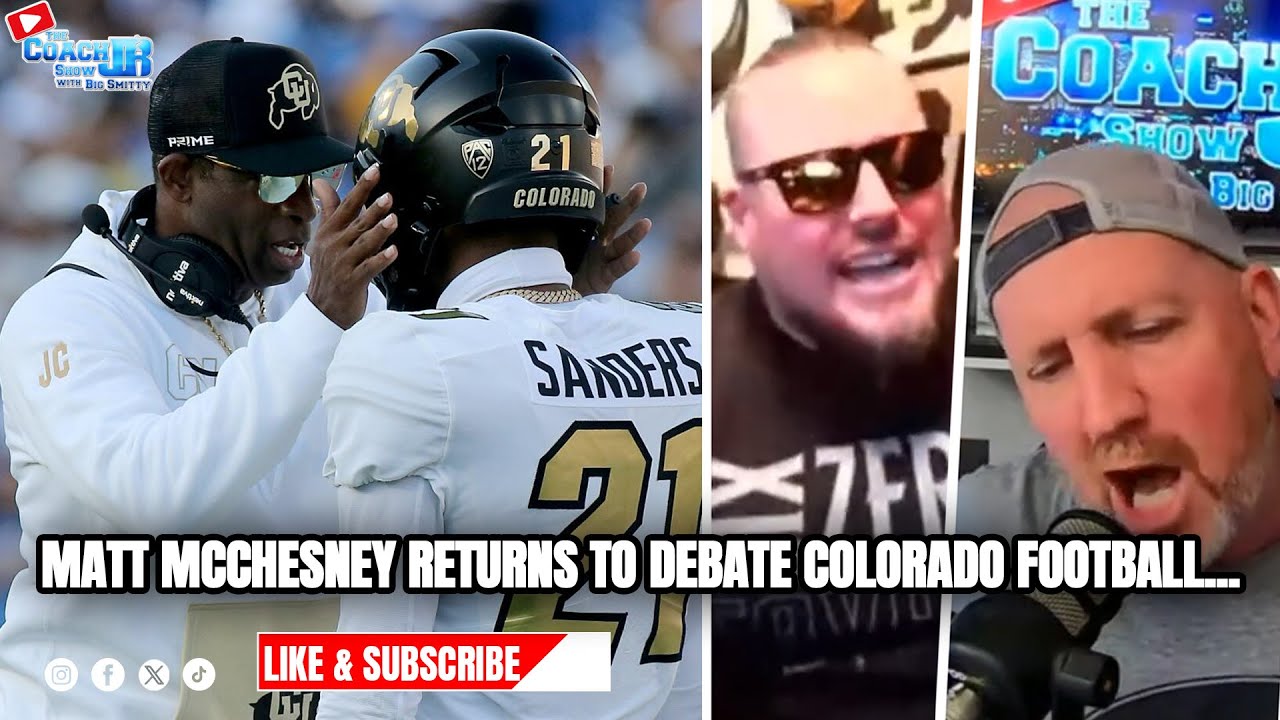 MATT MCCHESNEY RETURNS TO DEBATE COLORADO FOOTBALL... | THE COACH JB ...