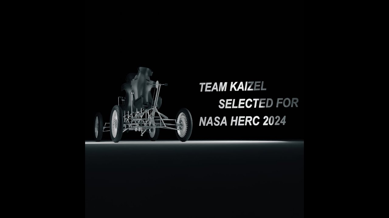 Team Kaizel Selected for NASA HERC 2024 - YouTube