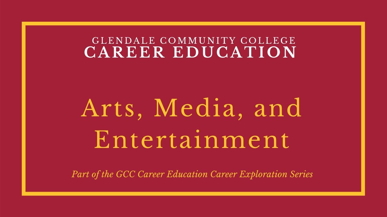 Arts, Media, and Entertainment Career Exploration Panel - YouTube