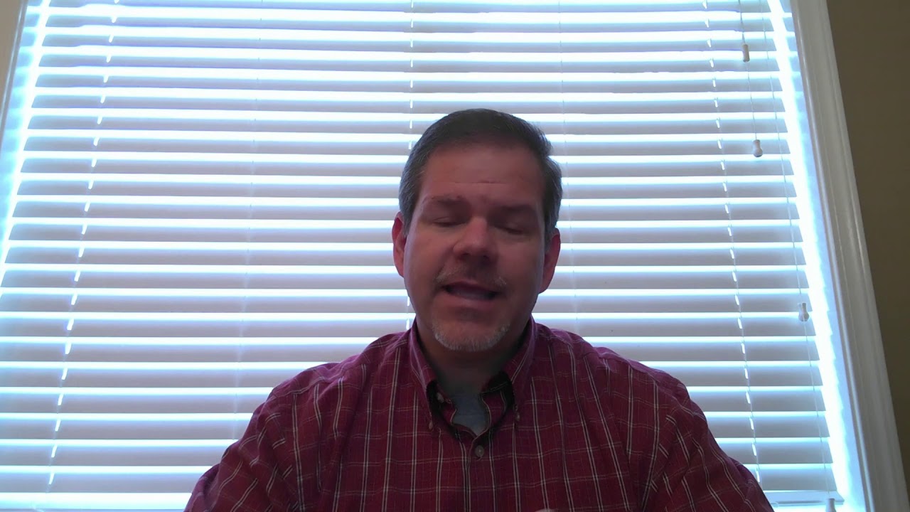 5 3 20 Pastor Glenn Leads Communion - YouTube