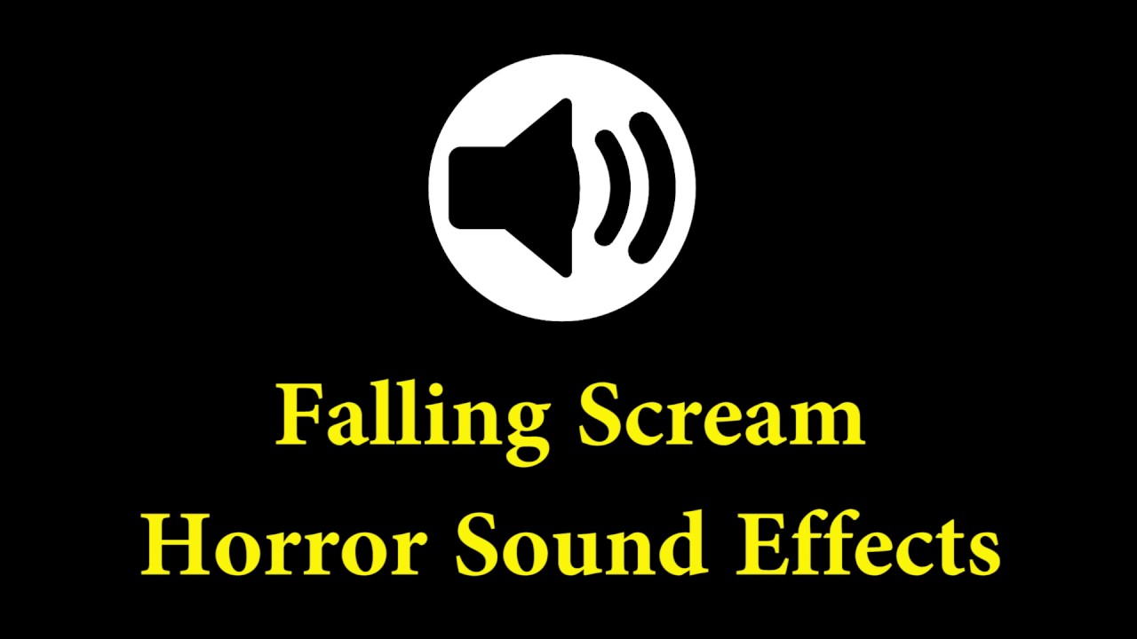Horror Sound Effects - Falling Scream - YouTube