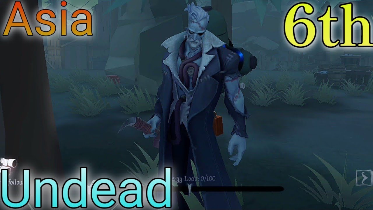 6th Undead｜アンデッド｜博士｜박사｜퍼시【IdentityV】【第五人格】【제5인격】【idv】【pro player】 - YouTube