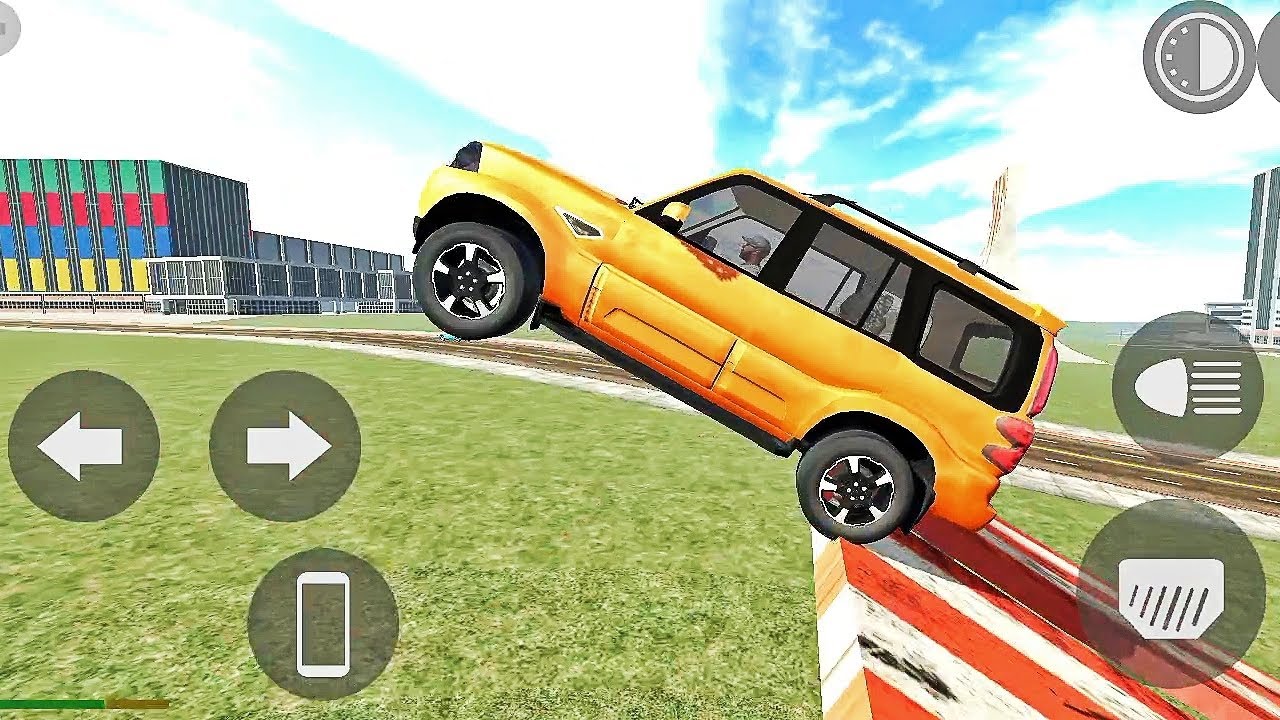 #scorpio Orange Color Car #gameplay #indianbikedriving3d #gamingvideos ...