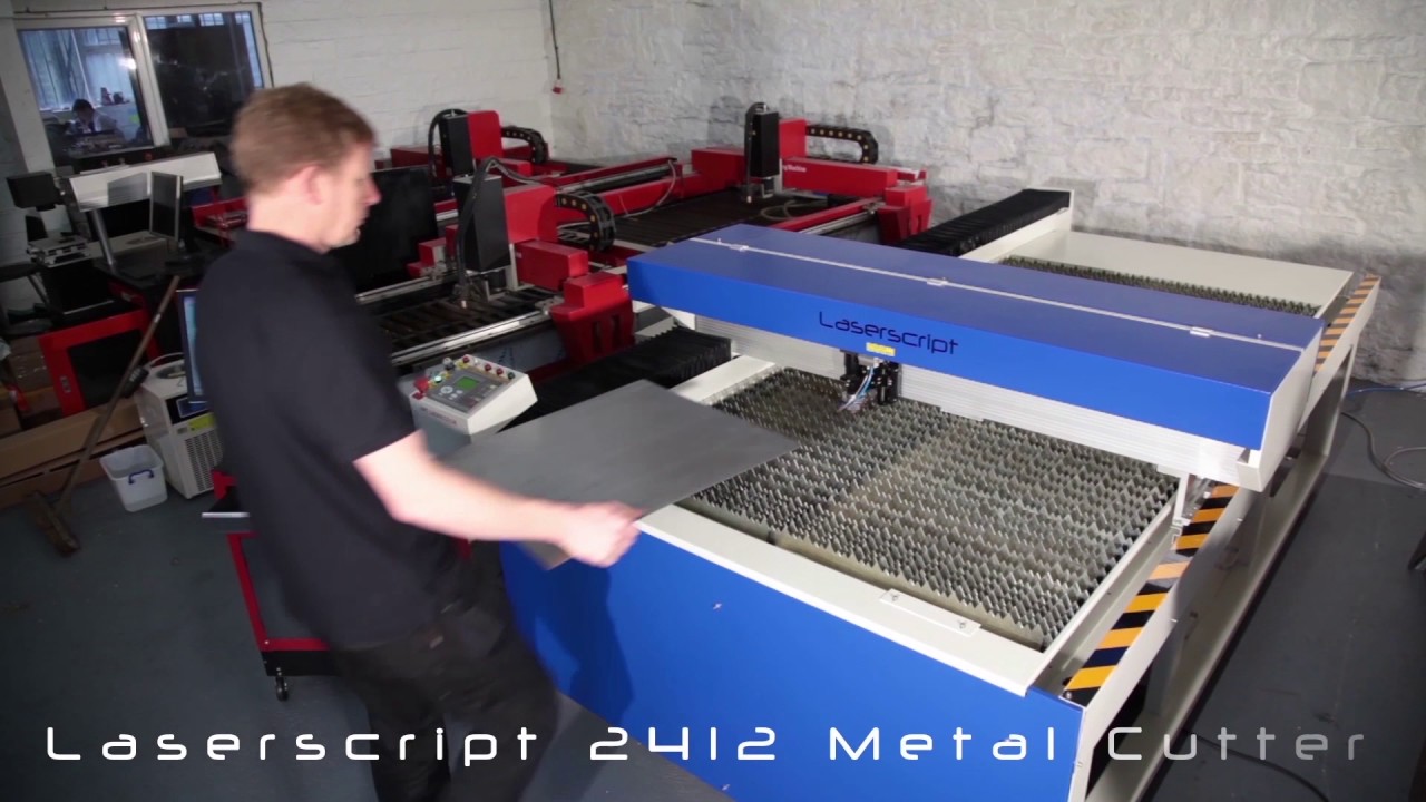 LASERSCRIPT 1325 FIBER FLATBED METAL CUTTER 500W RAYCUS HPC LASER LTD ...