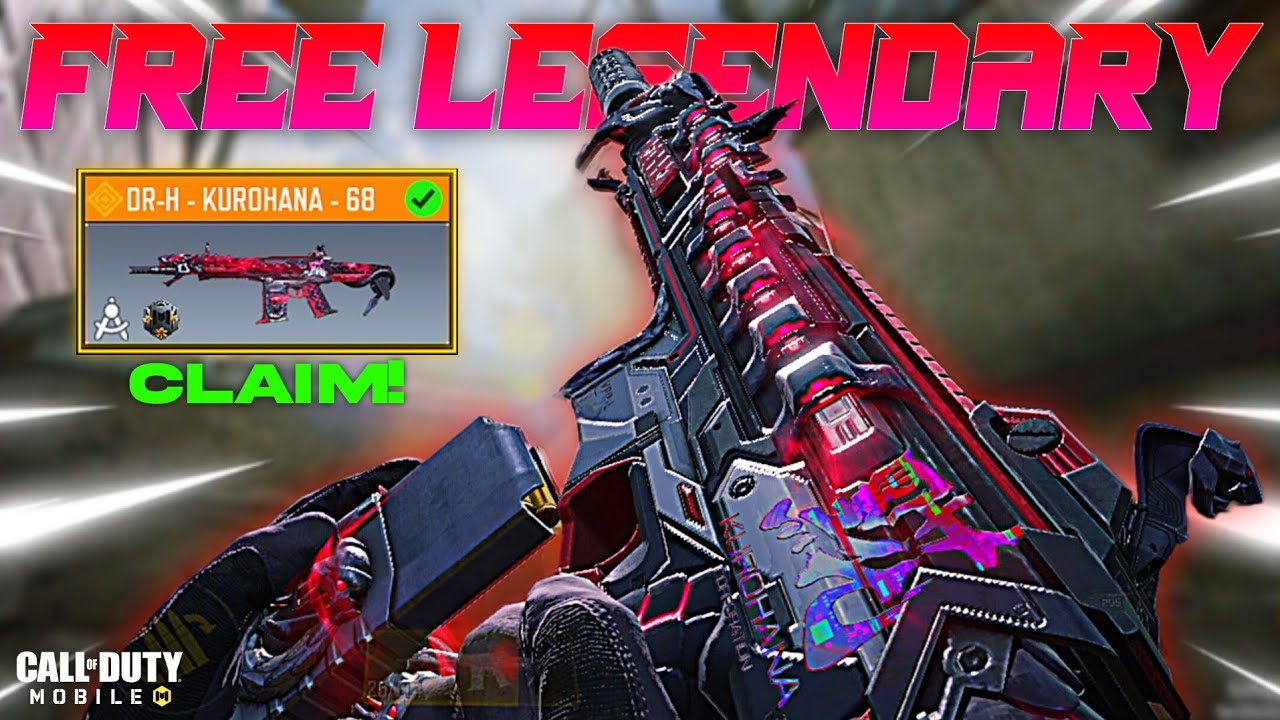CODM's first FREE Legendary blueprint 🤯 | DrH - Kurohana 68 gameplay ...