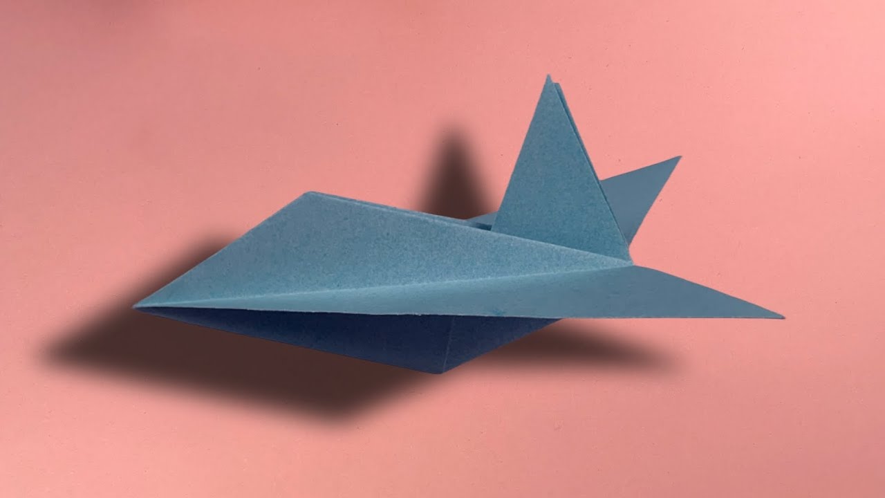 How To Make a Paper Airplane From Square Paper | Best Paper Plane - YouTube