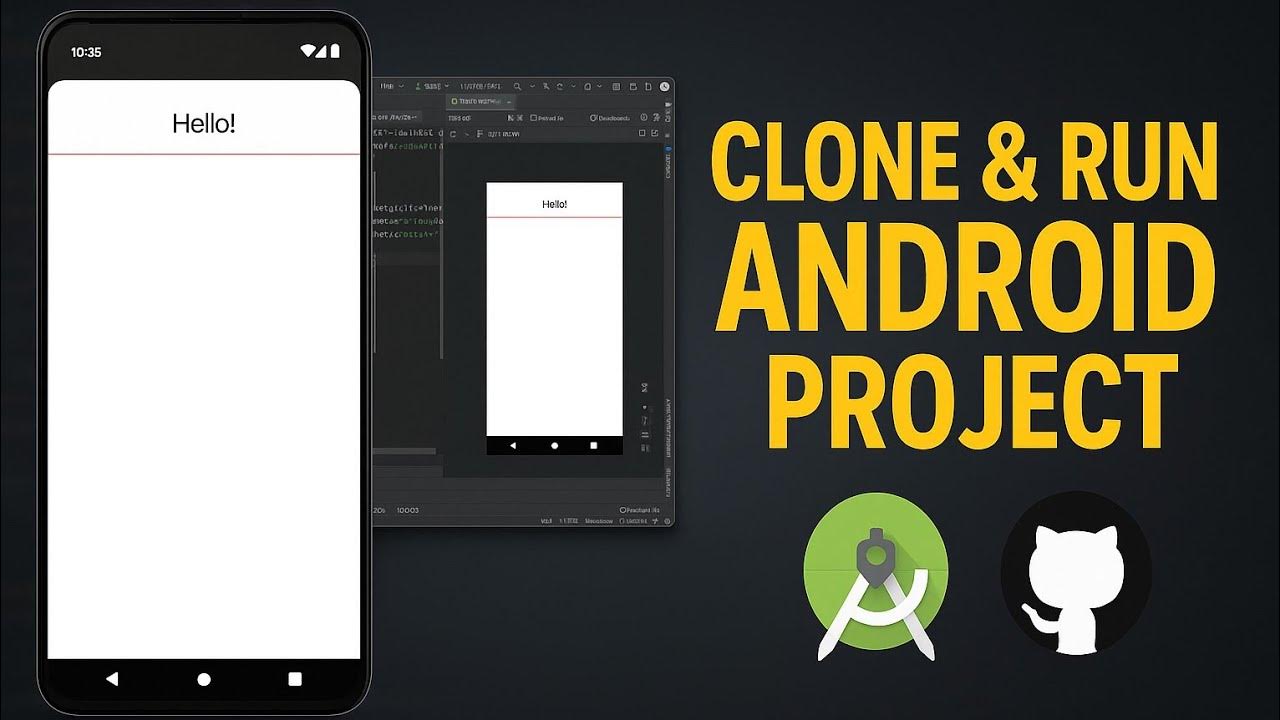 Clone Any Android Project from GitHub and Run It | Android Studio Guide ...
